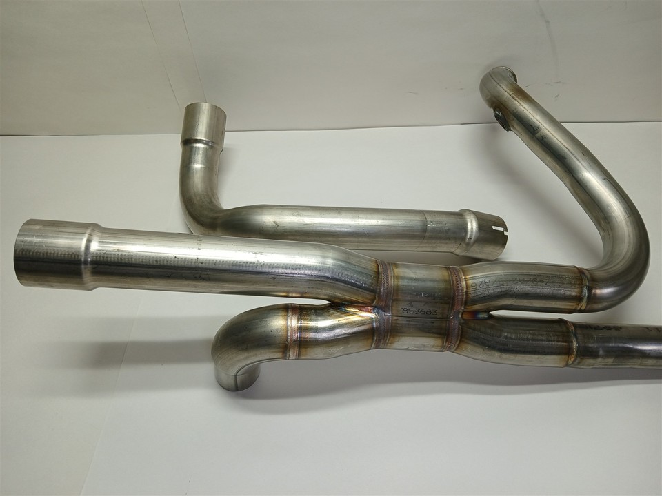 Harley-Davidson 2017-24 Touring M8 High Flow Header Head Pipe 64800062 ...