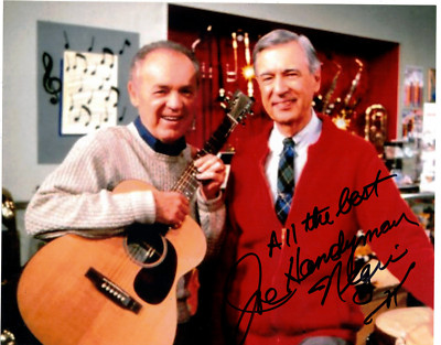 Joe Negri Authentic Signed 8x10 Photo Auto, Handyman, Mister Rogers ...