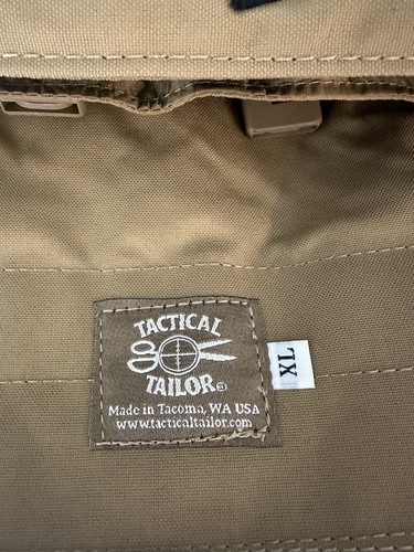 Tactical Tailor Fight Light Plate Carrier Coyote XL. New Without Tags ...