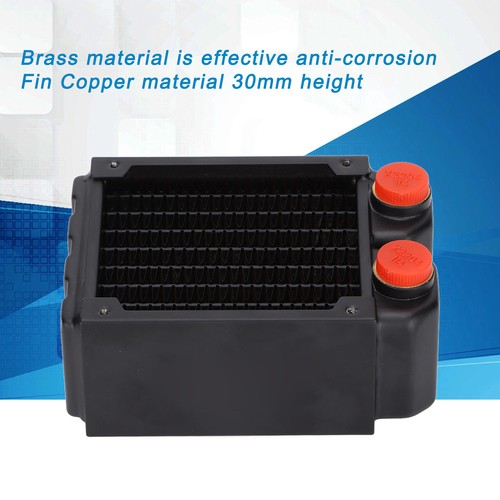Copper Radiator TSRP‑H80 Copper Fin Water Cooled 45mm Double Layer ...