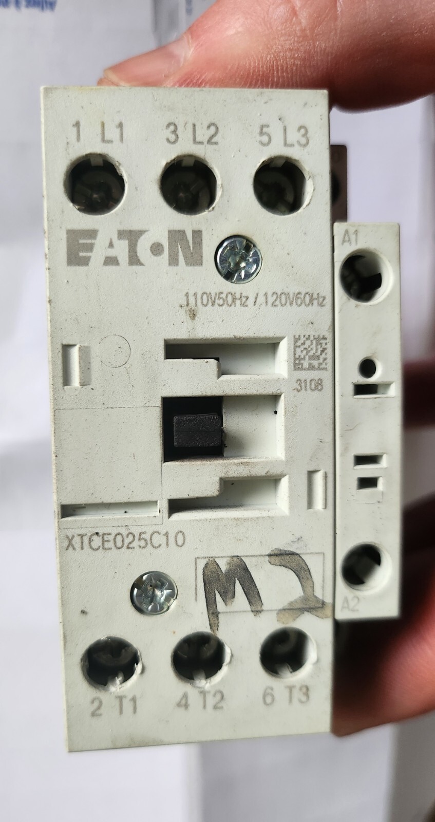 Eaton DIL M25-10 XTCE025C10 Ac Contactor 120v-ac 40a Amp 15hp | eBay