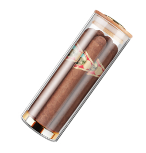 Scotte Cigar Case Humidor Travel Cigar Jar humidifier Glass Tube | eBay