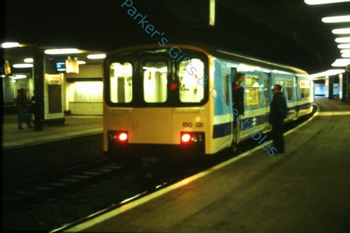 Class 150 Railway 35mm Slide BR British Railways Loco #150131 - 1986 ...