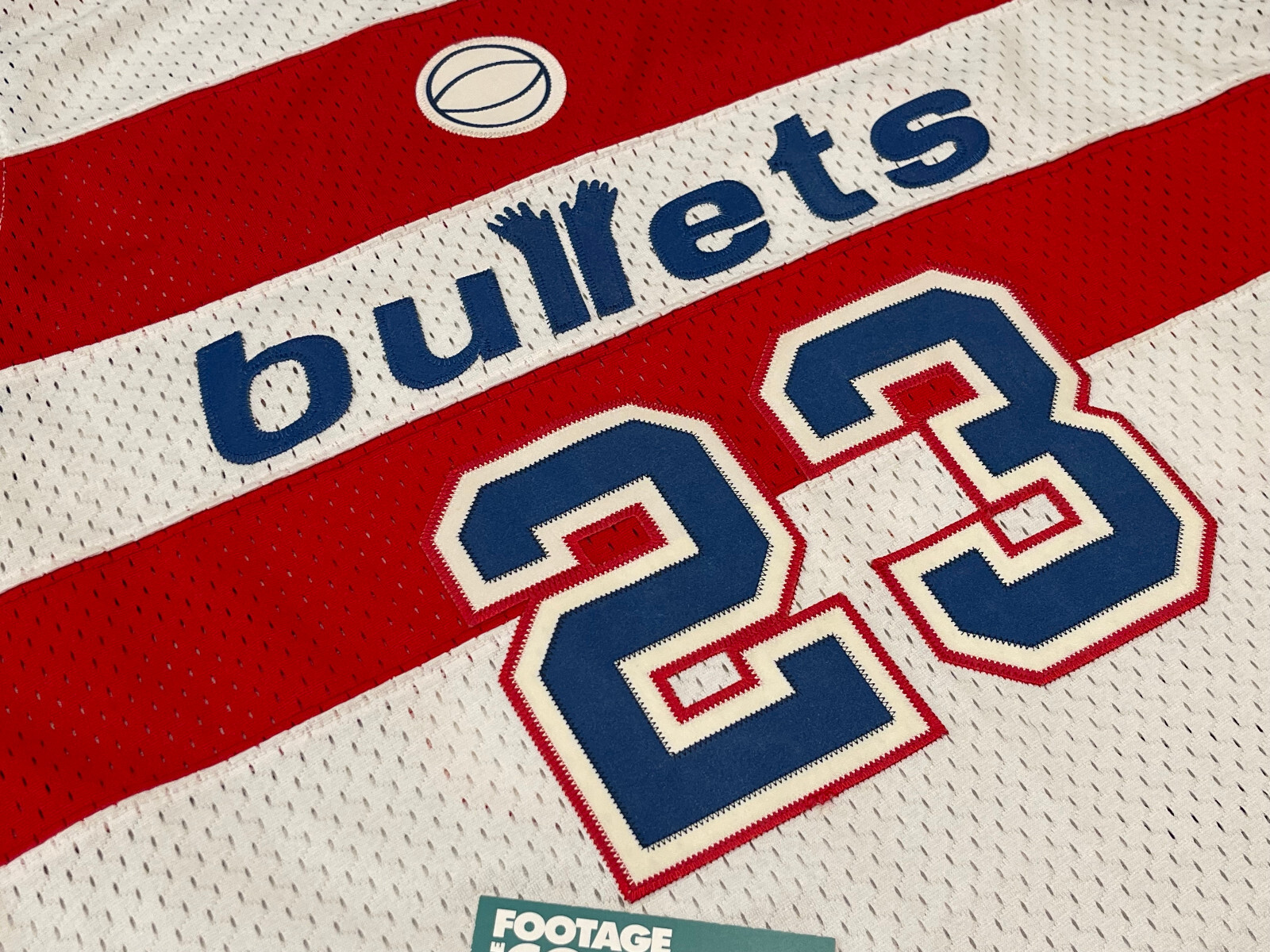 2003 NIKE AIR MICHAEL JORDAN WASHINGTON BULLETS JERSE… - Gem