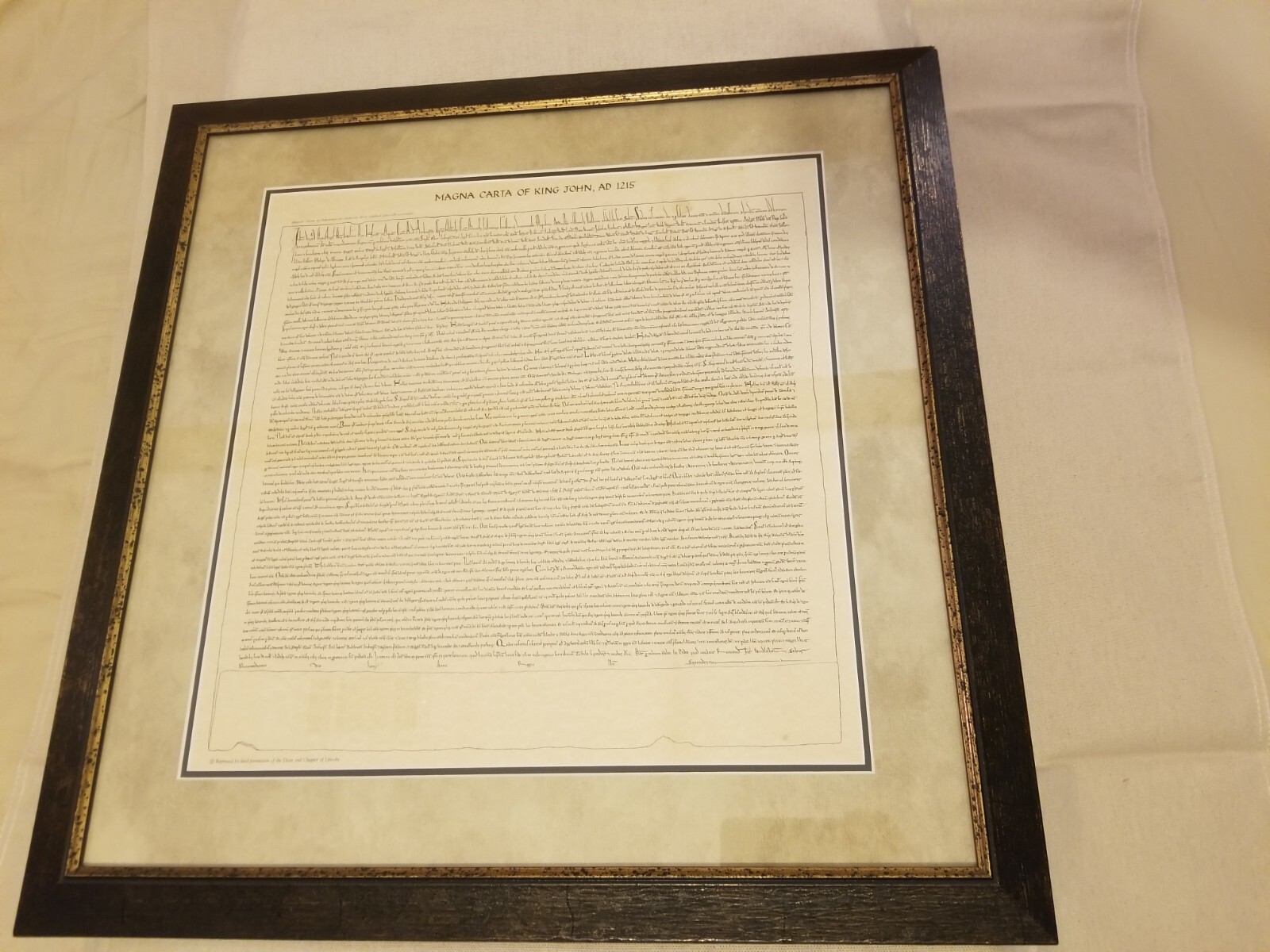 Magna Carta 1215 King John