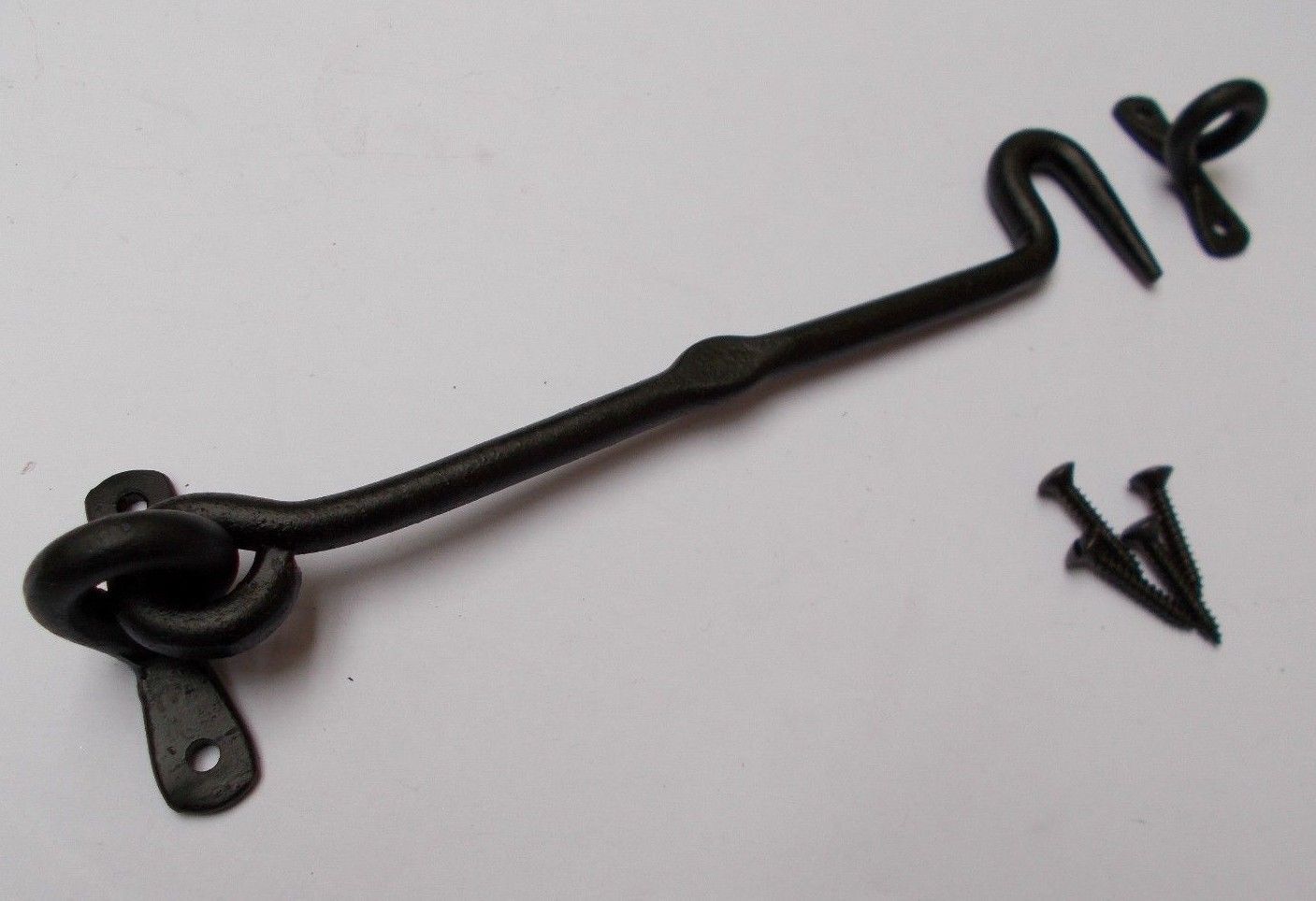 HAND FORGED BLACKSMITH Rustic Cabin Latch Lock 12" | eBay