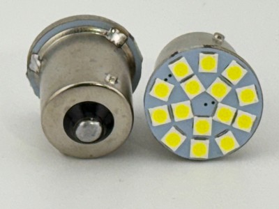 Rebaydo™ 2pcs BA15S LED Bulb 1129 6 Volt AC or DC Single Filament | eBay