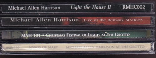* Lot 4 CD Michael Allen Harrison: Live Benson, Light the House 2 ...