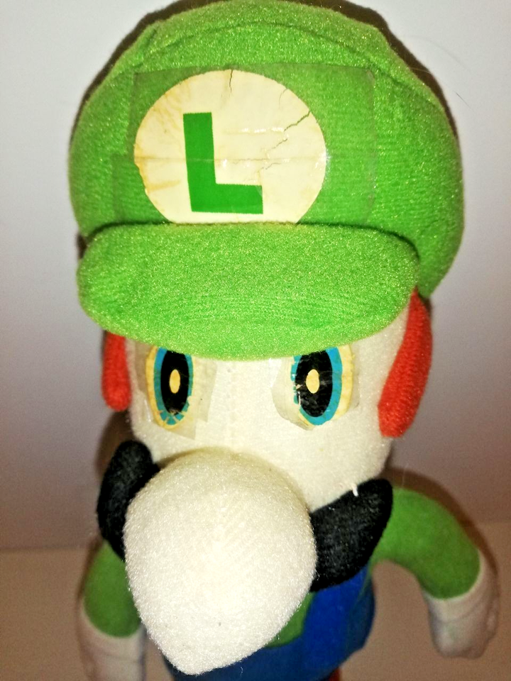 Kellytoy Luigi Plush 13'' Nintendo 2001 Super Mario Rare | eBay