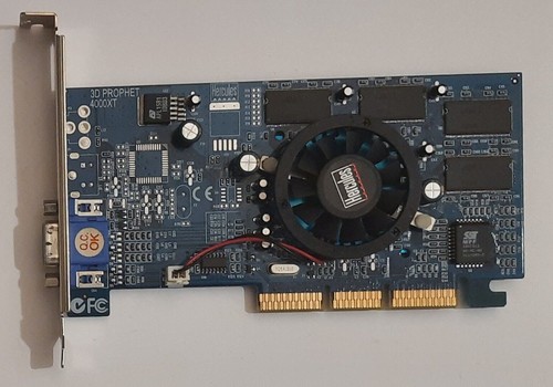 Hercules 3D Prophet 4000 AGP Grafikkarte (ST Kyro, STG-4000, 32MB ...