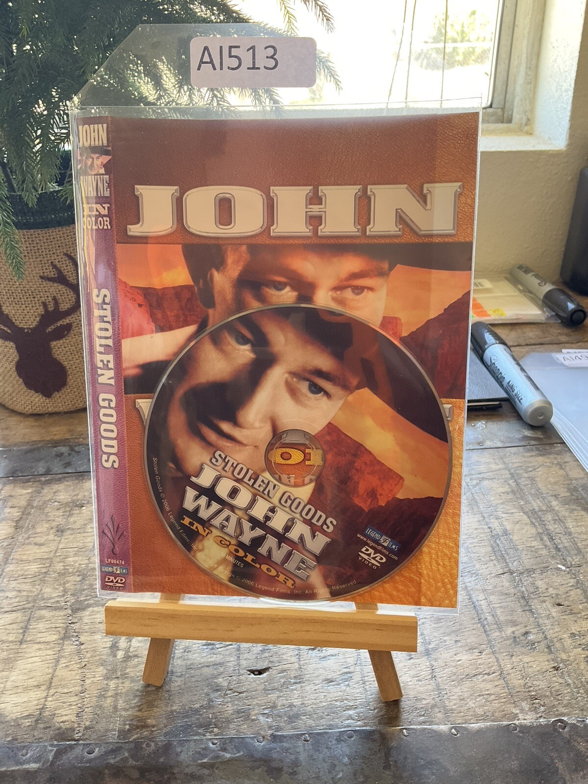 John Wayne in Color: Stolen Goods (Aka Blue Steel) (DVD) NO CASE#AI512 ...