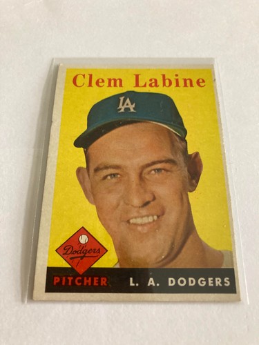 1958 Topps Clem Labine #305 | eBay