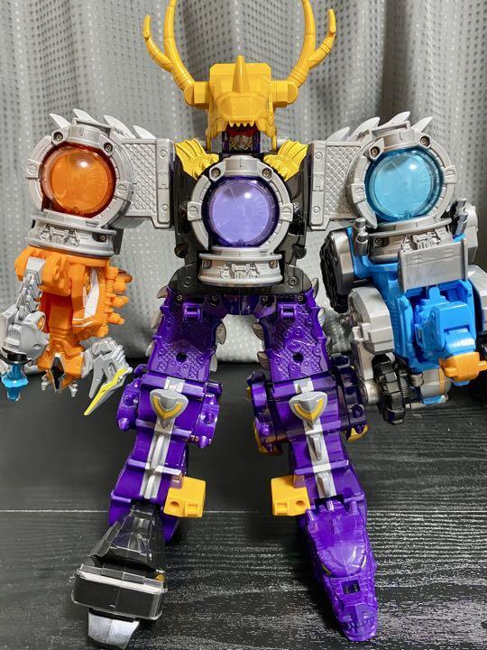 Power Rangers Uchu Sentai Kyuranger Kyurenoh Megazord 7set Bundle Bulk ...