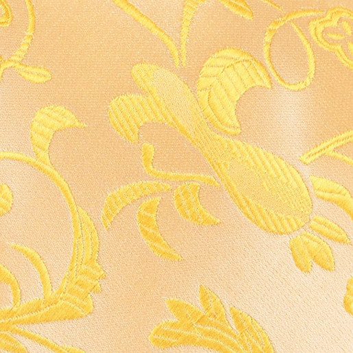 Gold Pocket Square Handkerchief Hanky Woven Floral Wedding Accessory by ...