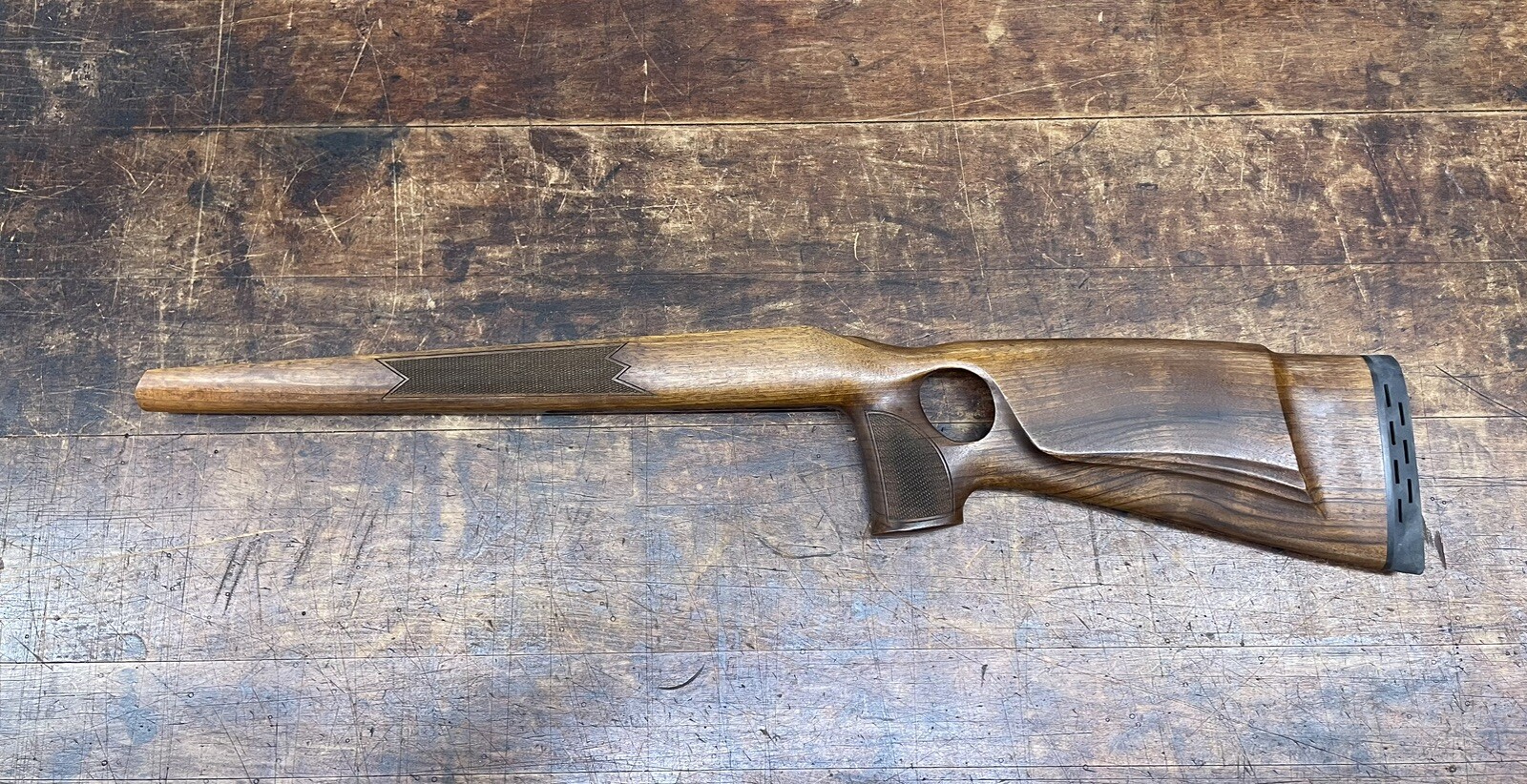 CZ 455 WALNUT THUMBHOLE RIFLE STOCK | eBay