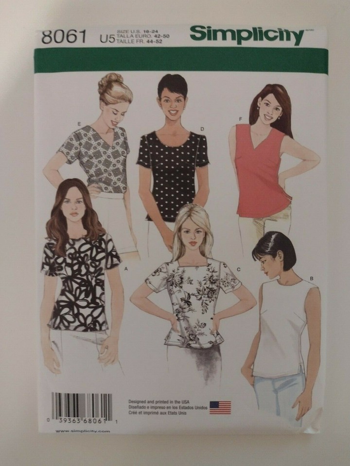 New Assorted Sewing Patterns: Simplicity Range 8027-8097 | eBay UK