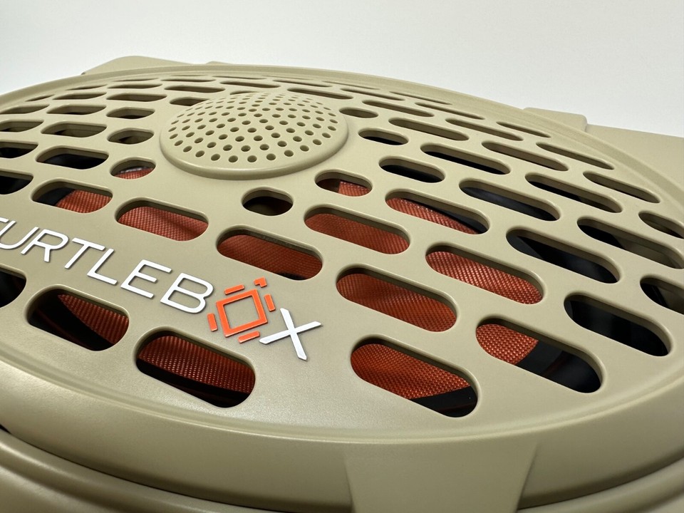 TurtleBox Field Tan Waterproof Bluetooth Gen 3 Outdoor Portable Speaker ...