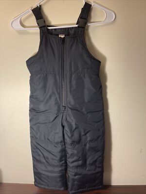 Carter's Toddler Black Snow Bib Size 3T | eBay