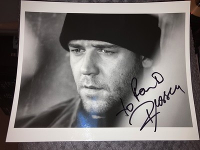 PHOTO AUTOGRAPHED Russell Crowe (8 X 10) | eBay