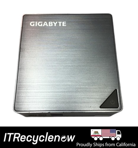 Gigabyte Brix Ultra Compact Desktop Mini PC Kit Intel i3 6100U 2.3 GHz ...