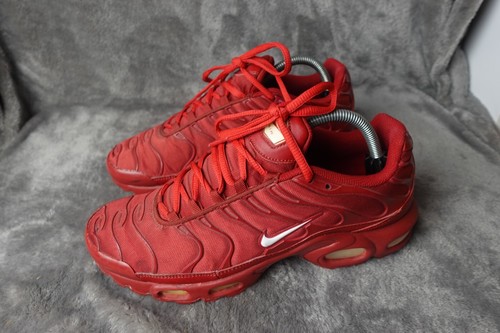 Nike Air Max Plus TN Lava Triple Red US 9 Mens eshay lad shoes | eBay