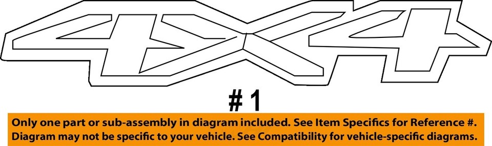 GMC GM OEM Decal 23400419 | eBay