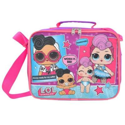 LOL Surprise! Glam Club Soft Insulated Pink Lunchbox Lunch bag -Miss ...