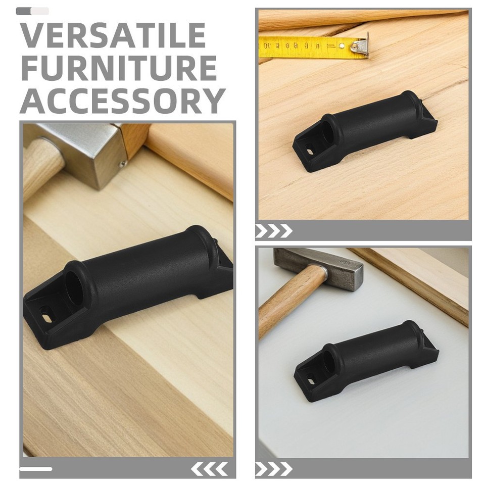 6 Pcs Chair Footrest Slider Pads Plastic Replacement Parts For Office ...