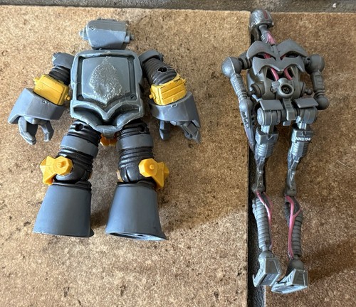 Teenage Mutant Ninja Turtles Metalhead And Krang Figures 2012 Viacom ...