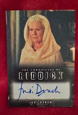 CHRONICLES of RIDDICK JUDI DENCH AUTO AEREON WIND WALKER VIN DIESEL ...