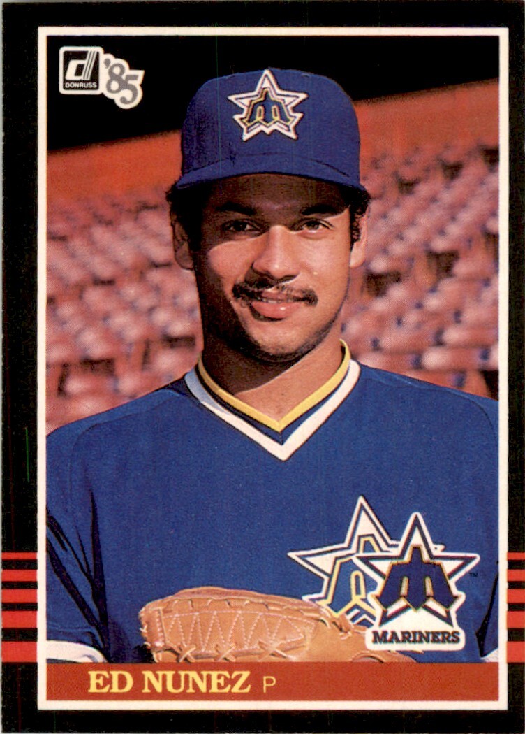 1985 Donruss Ed Nunez Baseball Cards #484 | eBay