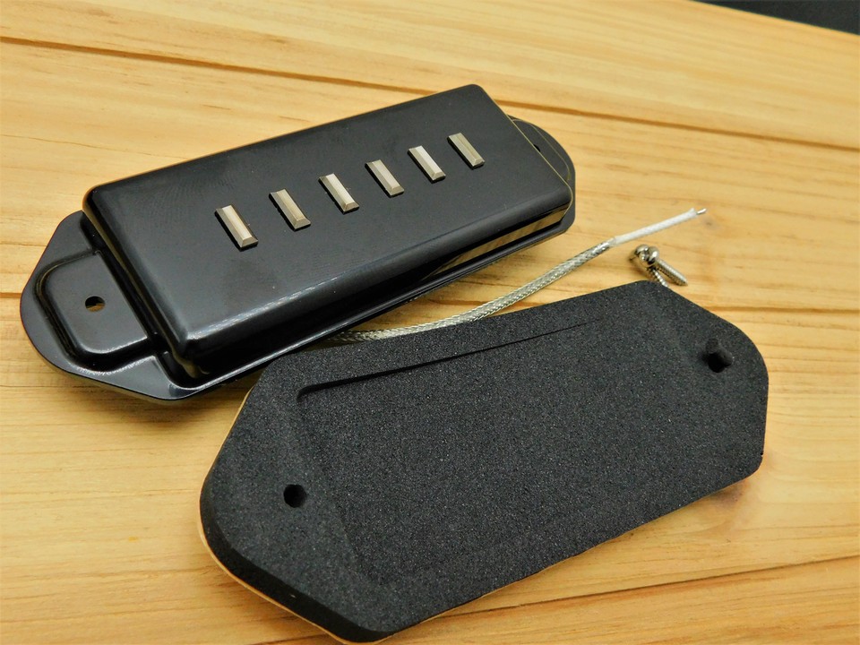 Staple Dogear P-90 Neck Pickup Black Alnico 5 | eBay