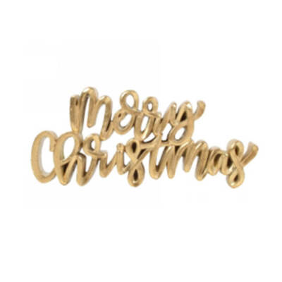 Merry Christmas Polyresin Plaque Premium Quality Holiday Decors 12x10 ...