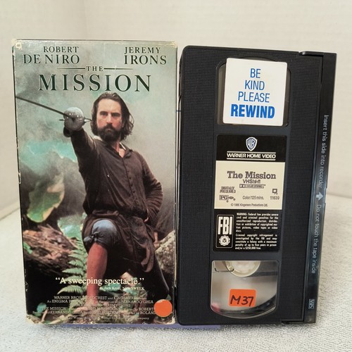 The Mission (VHS, 1995) Robert DeNiro, Jeremy Irons | eBay