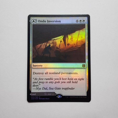 MTG Magic FOIL Ondu Inversion Zendikar Rising NM | eBay