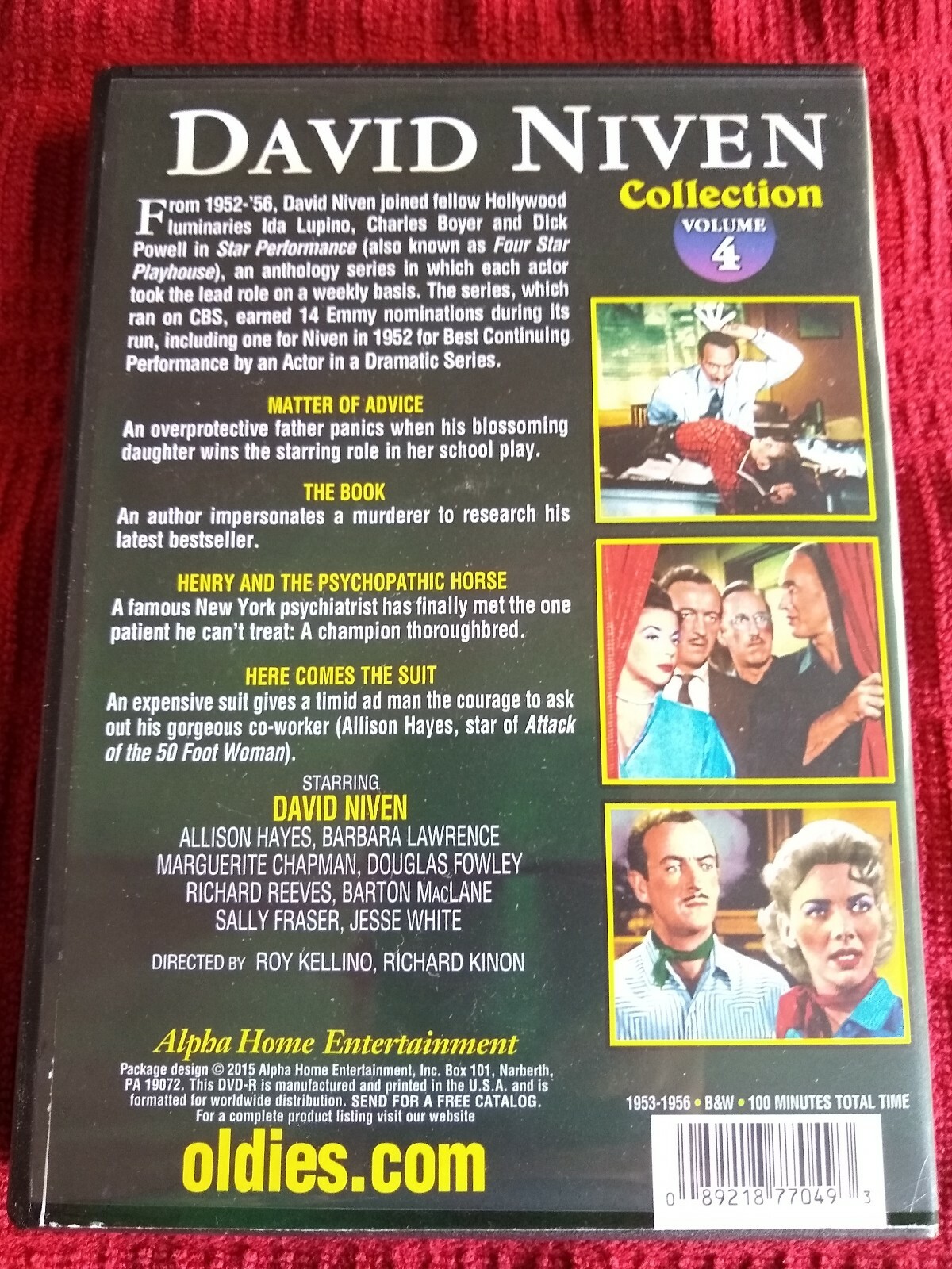 David Niven Collection Vol 4 DVD Tv Drama | eBay