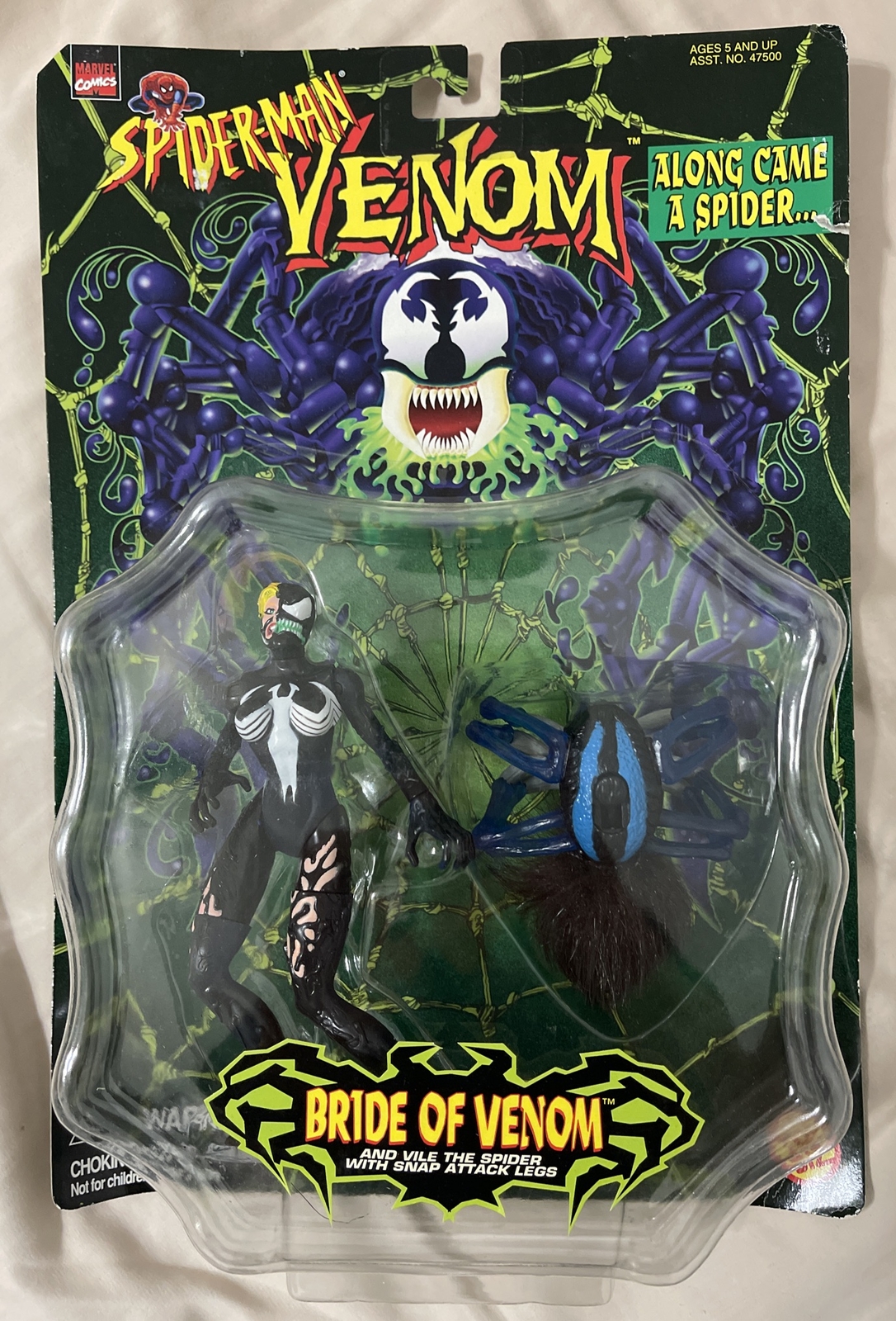 Marvel Toys Spider Man Venom Bride Of Venom Action Figure for sale ...