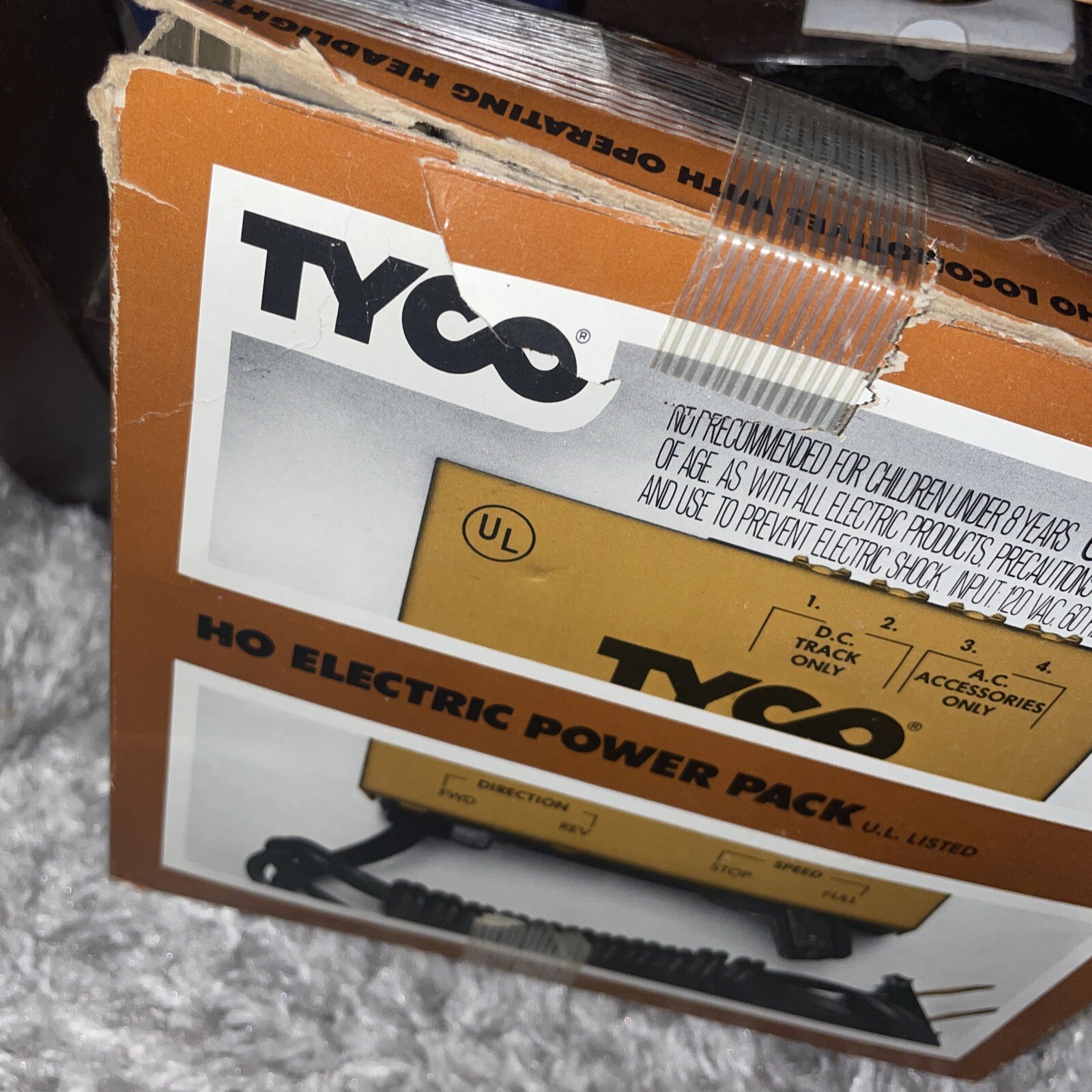 Tyco HO Electric Power Pack In Original Box No. 899 | eBay