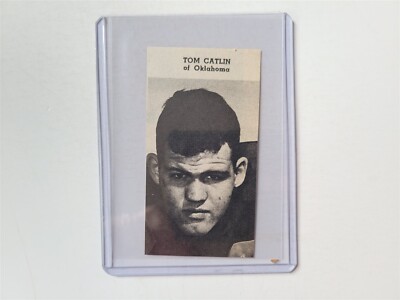 Tom Catlin University of Oklahoma 1953 Football Pictorial Roto-Panel | eBay