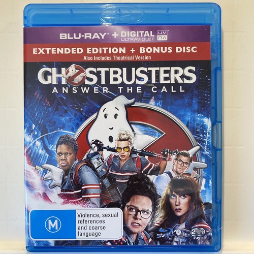 Ghostbusters Answer the Call 2016 Blu-Ray Kristen Wiig Chris Hemsworth 2-Disc | eBay Australia