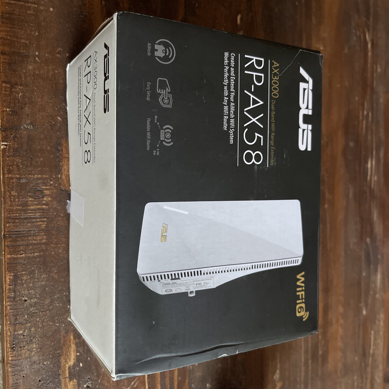 Asus RP-AX58 White High Speed AX3000 Wireless Dual Band WiFi Range ...