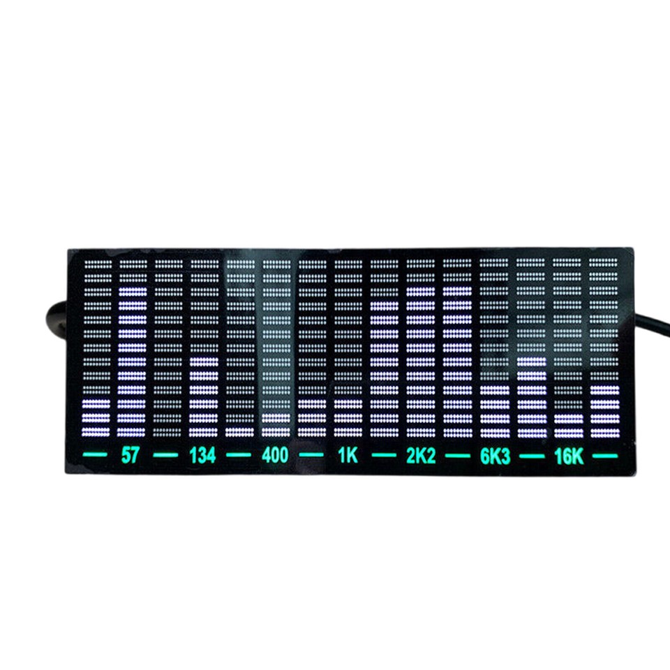 Music Spectrum Display LED Sound-controlled Audio Level Indicator VU ...