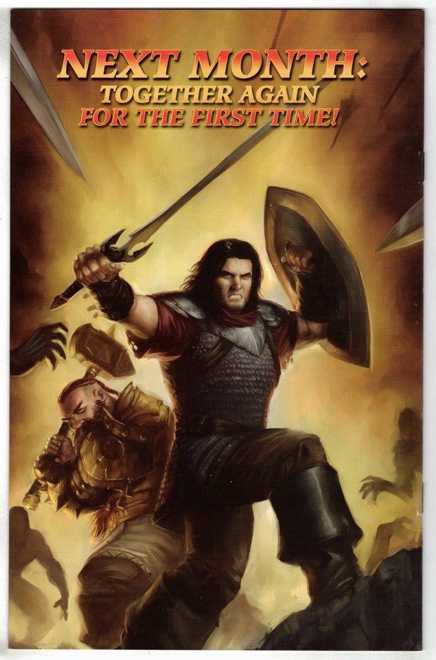 Dungeons & Dragons #5 1:10 Billy Dallas Patton B&W Variant IDW 2010 VF ...