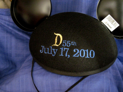 Disneyland Parks Anniversary Disney Mickey Mouse Ears Hat 55th July 17 ...