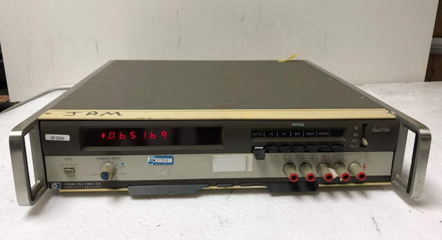 Hewlett Packard HP 3490A Digital Multimeter for sale online | eBay