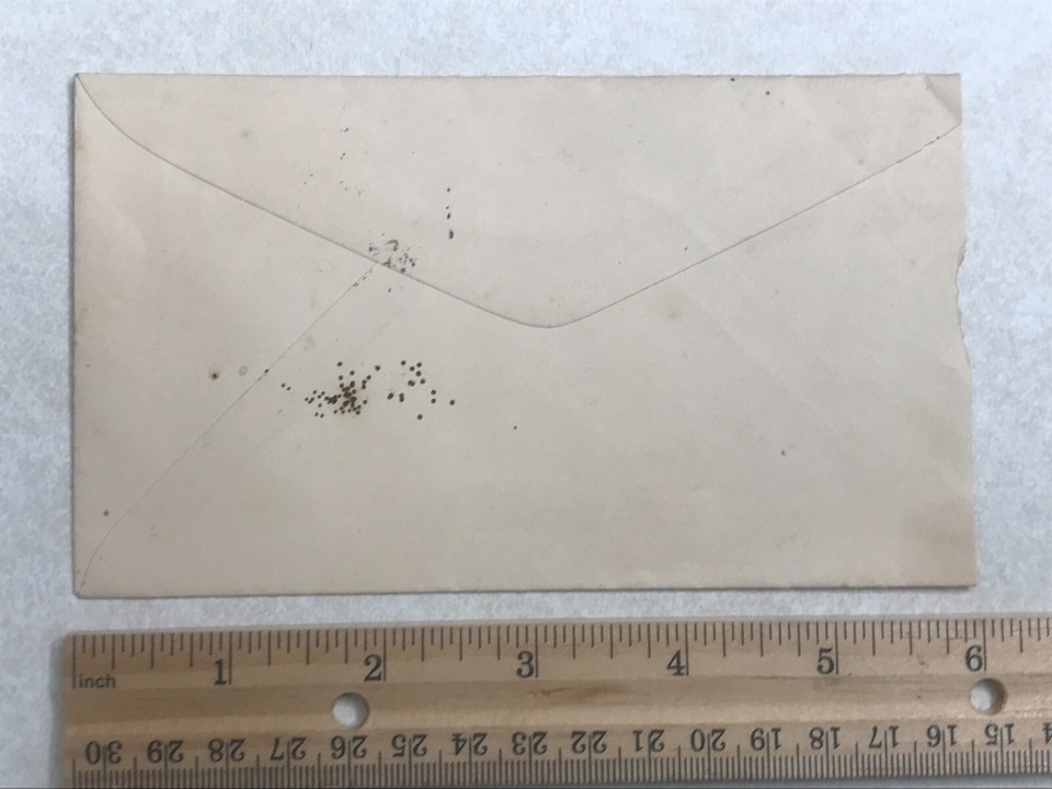 SBB120 Bank Envelope Letterhead First National Bank Newman Grove ...