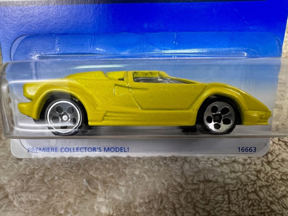 🇮🇹Hot Wheels Lamborghini Countach 25th Anniversary 1997 First Editions ...