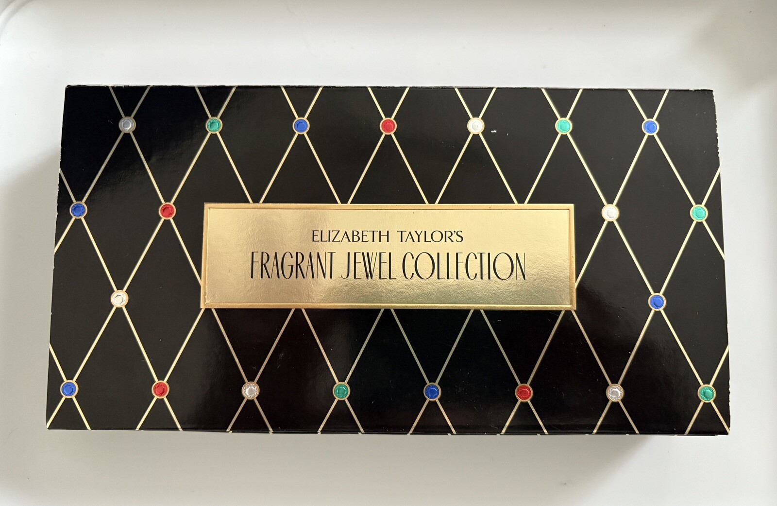 Vintage Elizabeth Taylors Fragrant Jewel Collection Perfume Paris Set ...