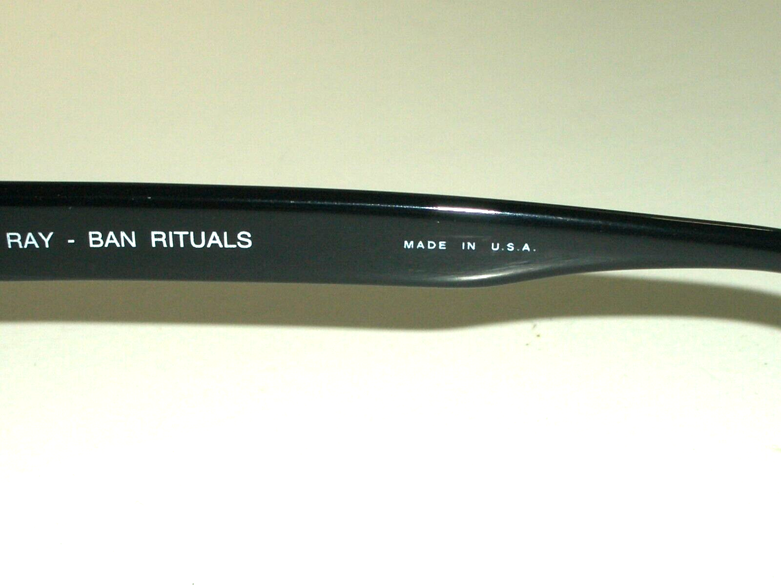 VINTAGE B&L RAY BAN W2522 BLACK G15 UV LENS SLEEK CATS RITUALS ...
