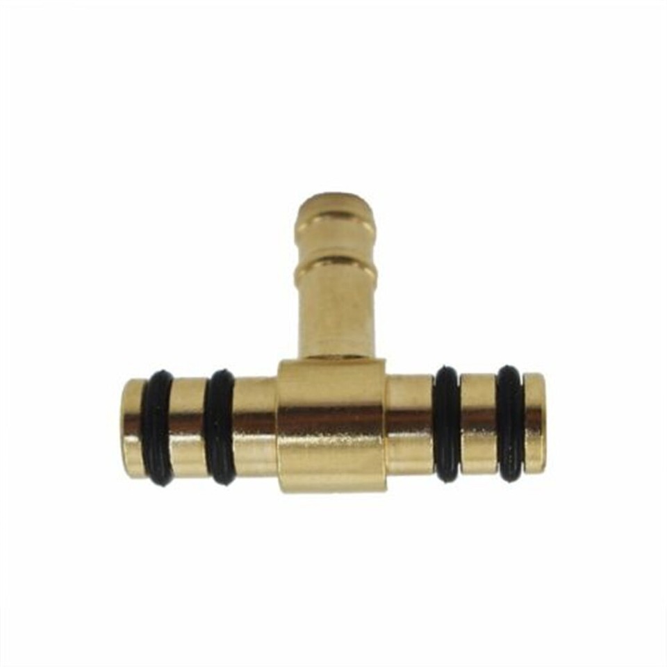 Brass 3 Way Fuel Tee Pipe Joiner Connector For Mikuni Carburetor Carb ...